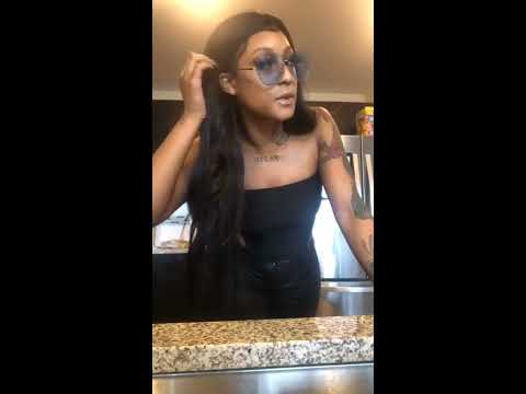 MIZZ TWERKSUM ON INSTAGRAM LIVE CHATTING WITH THE FANS