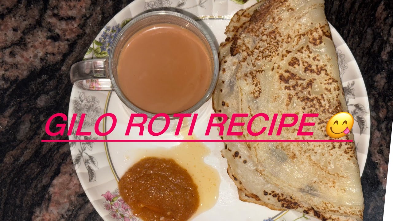Nepali gilo roti recipe 😋😋#simplerecipe #morningbreakfast #viralvideo # ...