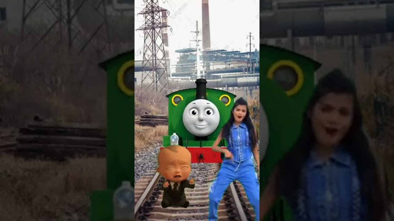 crying baby dancing Funny train Vfx Video #shorts #vfx #train #ytshorts ...