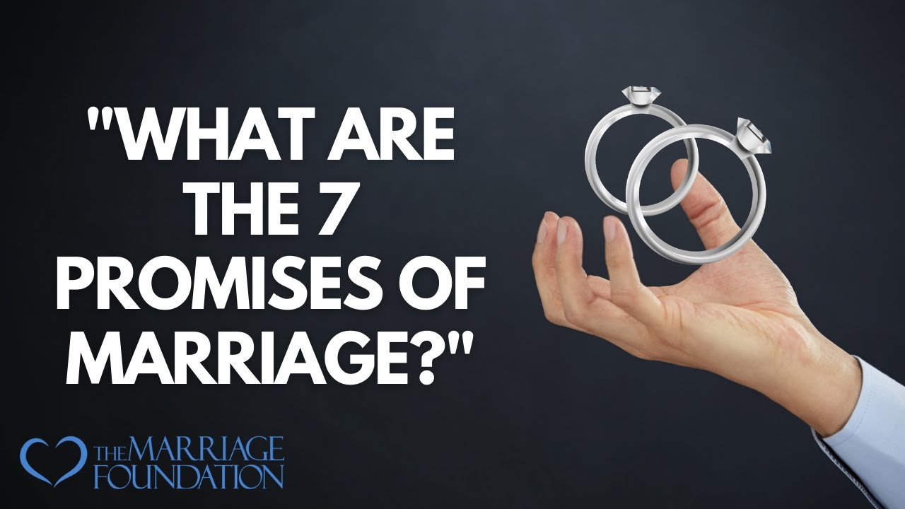 "What Are The 7 Promises Of Marriage?" | Paul Friedman - YouTube