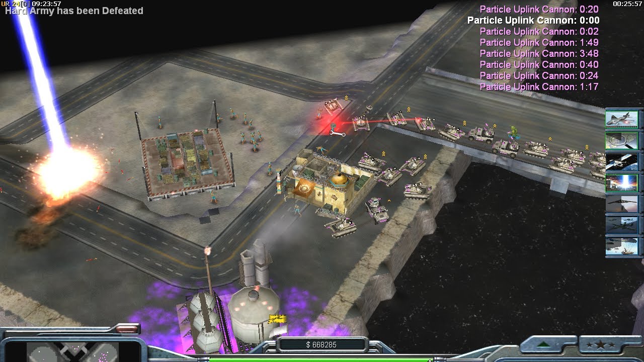 Laser General VS 3 Toxin Generals^ Command and Conquer Generals Zero ...
