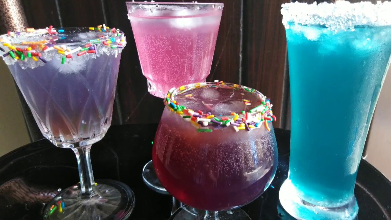 Amazing Magical Multi Color Natural Drinks by Asian Cuisine........ رنگ ...