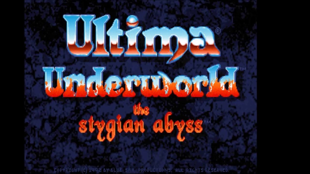 Ultima Underworld Intro - Roland MT-32 (DOS) - YouTube