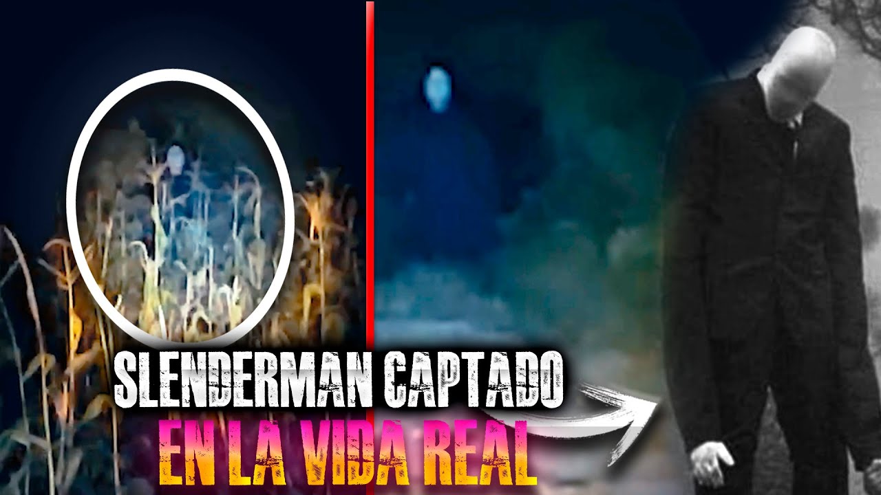 SLENDERMAN CAPTADO EN LA VIDA REAL - IMPRESIONANTE - YouTube