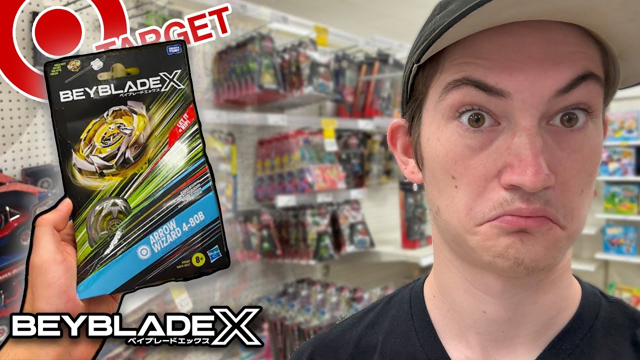 Finding Beyblade X at Target - Beyblade Hunting - YouTube