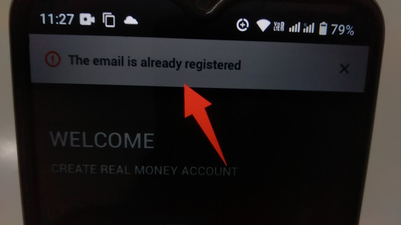How to fix The email is already registered problem solve in Guru Trade7 ...