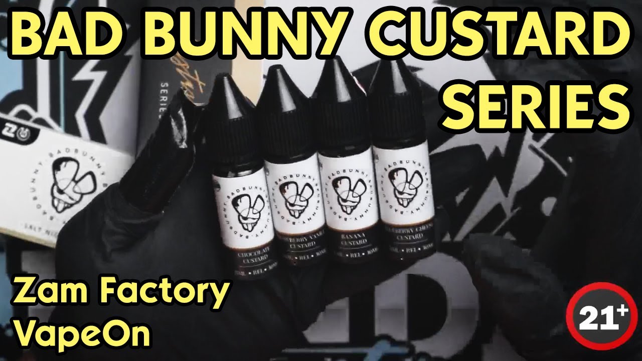 BAD BUNNY CUSTARD Series by Zam Factory - YouTube