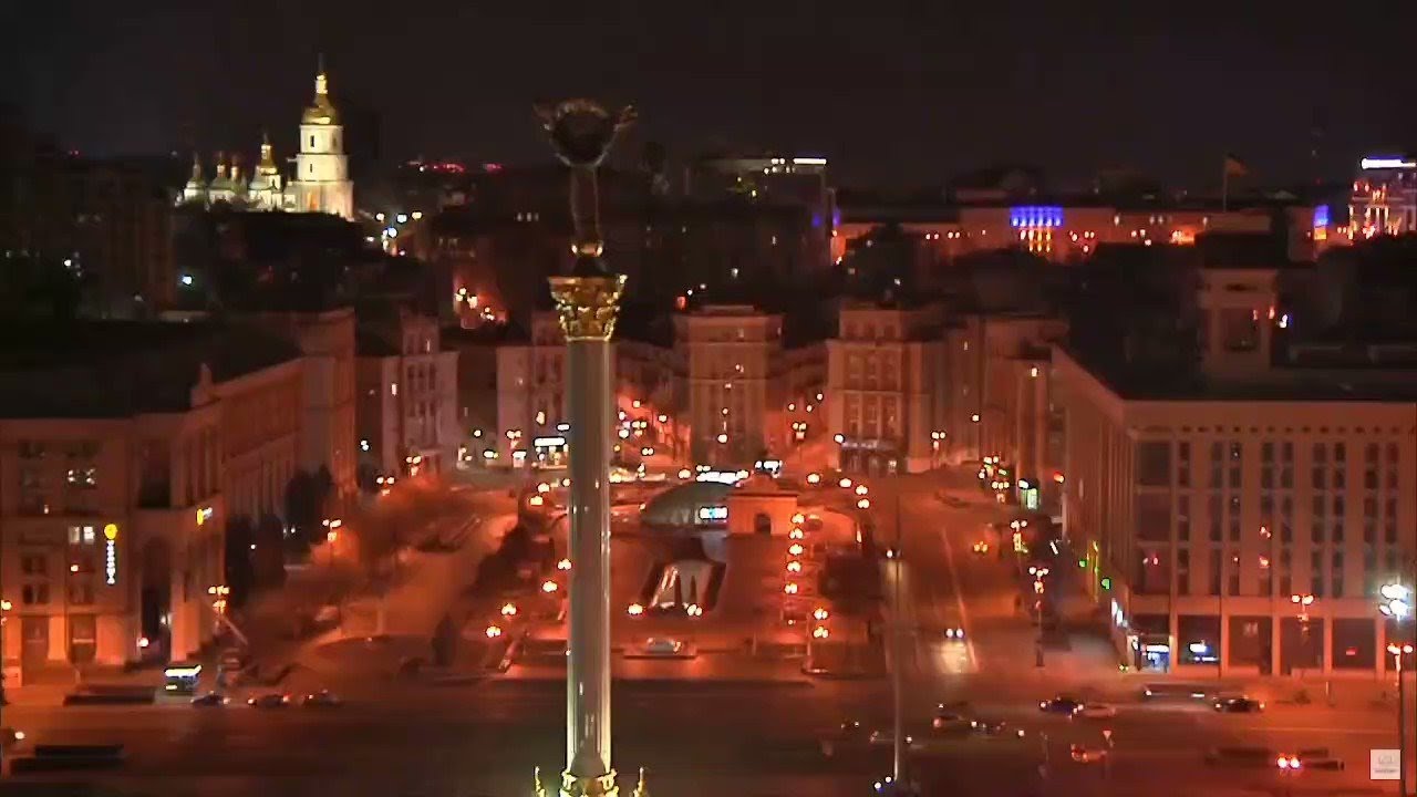 LIVE CAMERA from Kyiv Ukraine after Russian invasion #Ukraine #Kiev # ...