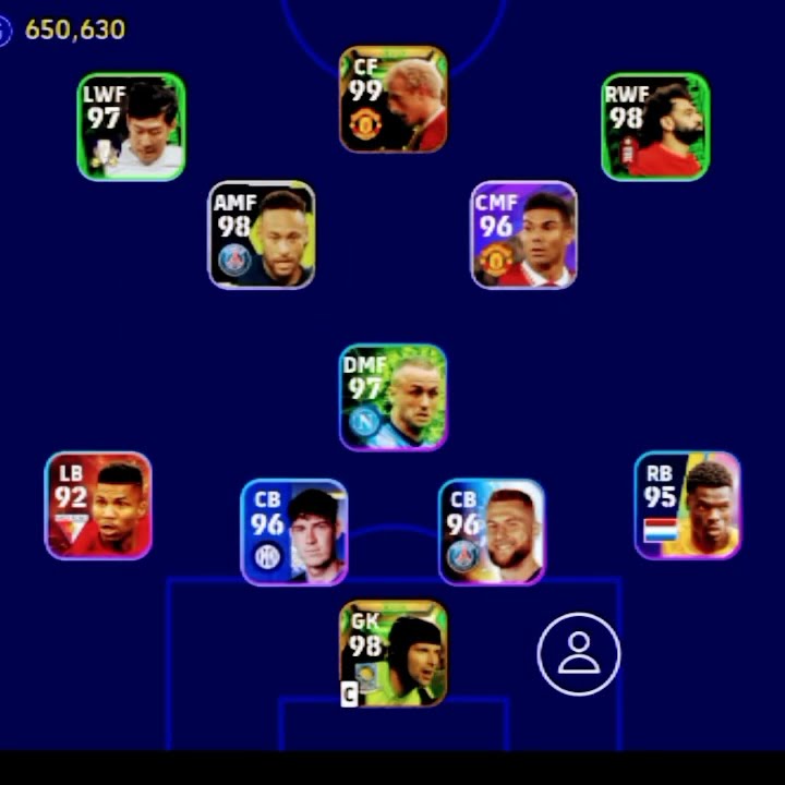 PES GAME THE BEST SQUAD 🥰🥰#efootball #pes #short - YouTube