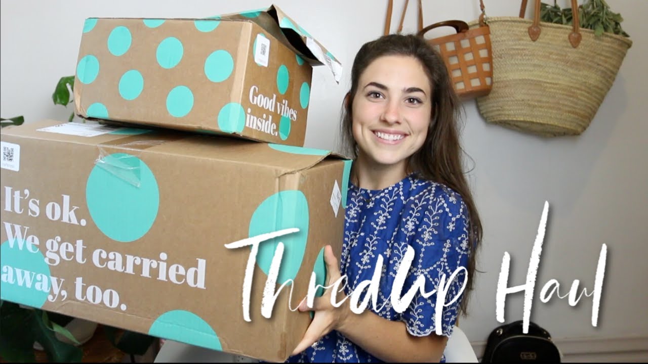 ThredUp Haul + Try-On!! | Fall Outfit Ideas! (Zara, Topshop, Adidas ...