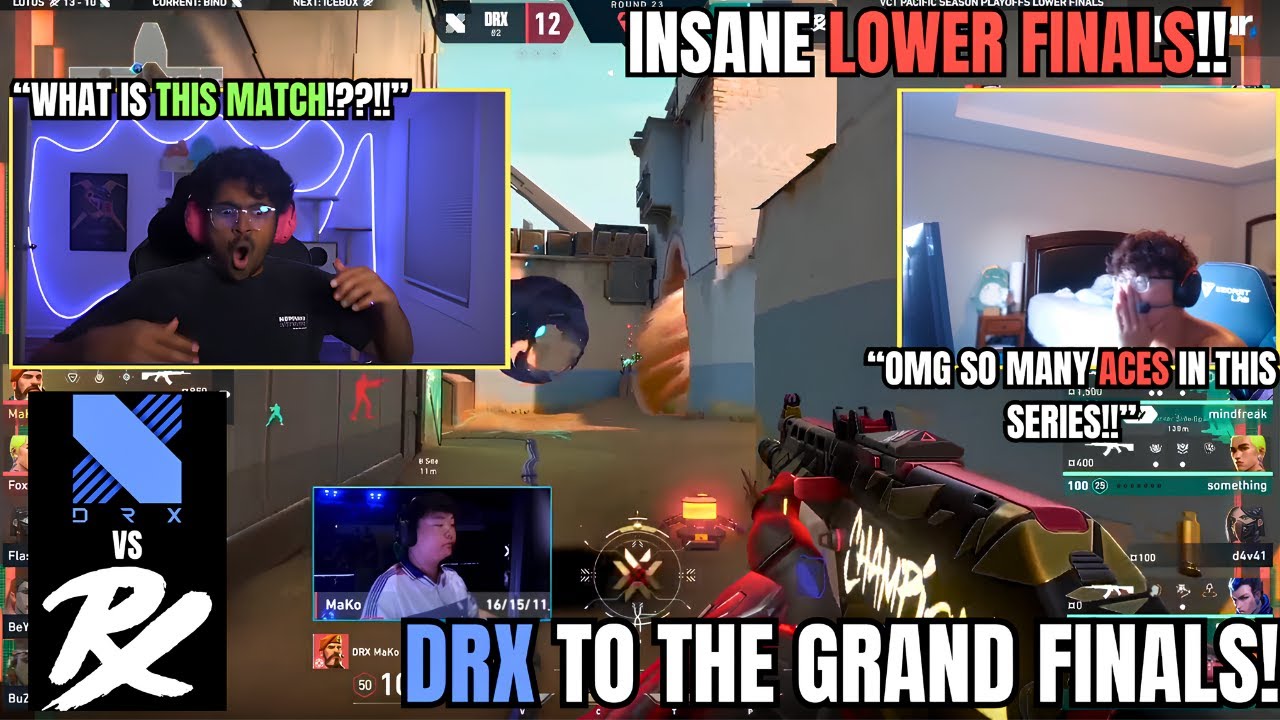 Shanks and Curry react to PRX VS DRX! - YouTube