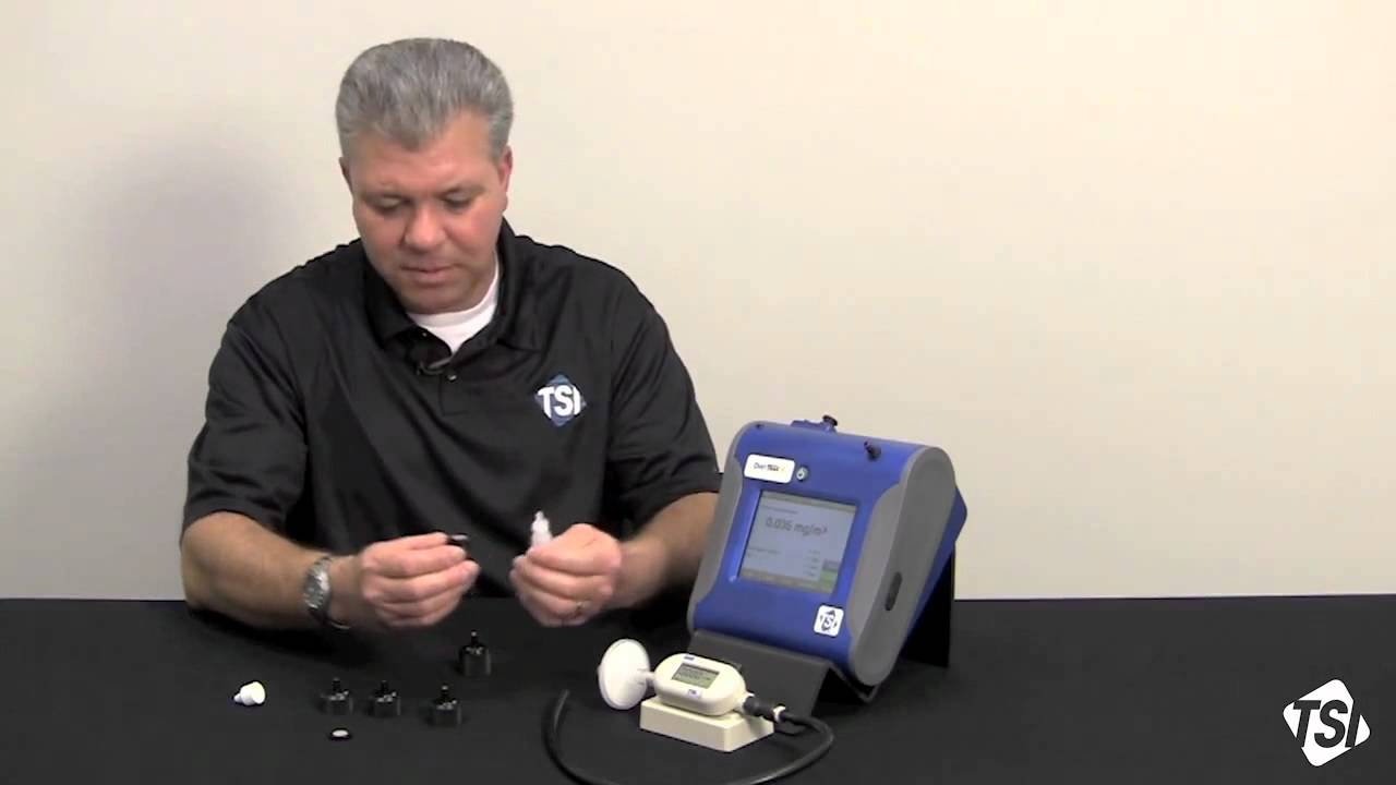 DustTrak™ II - Using the Size Selective Inlet Conditioners - YouTube