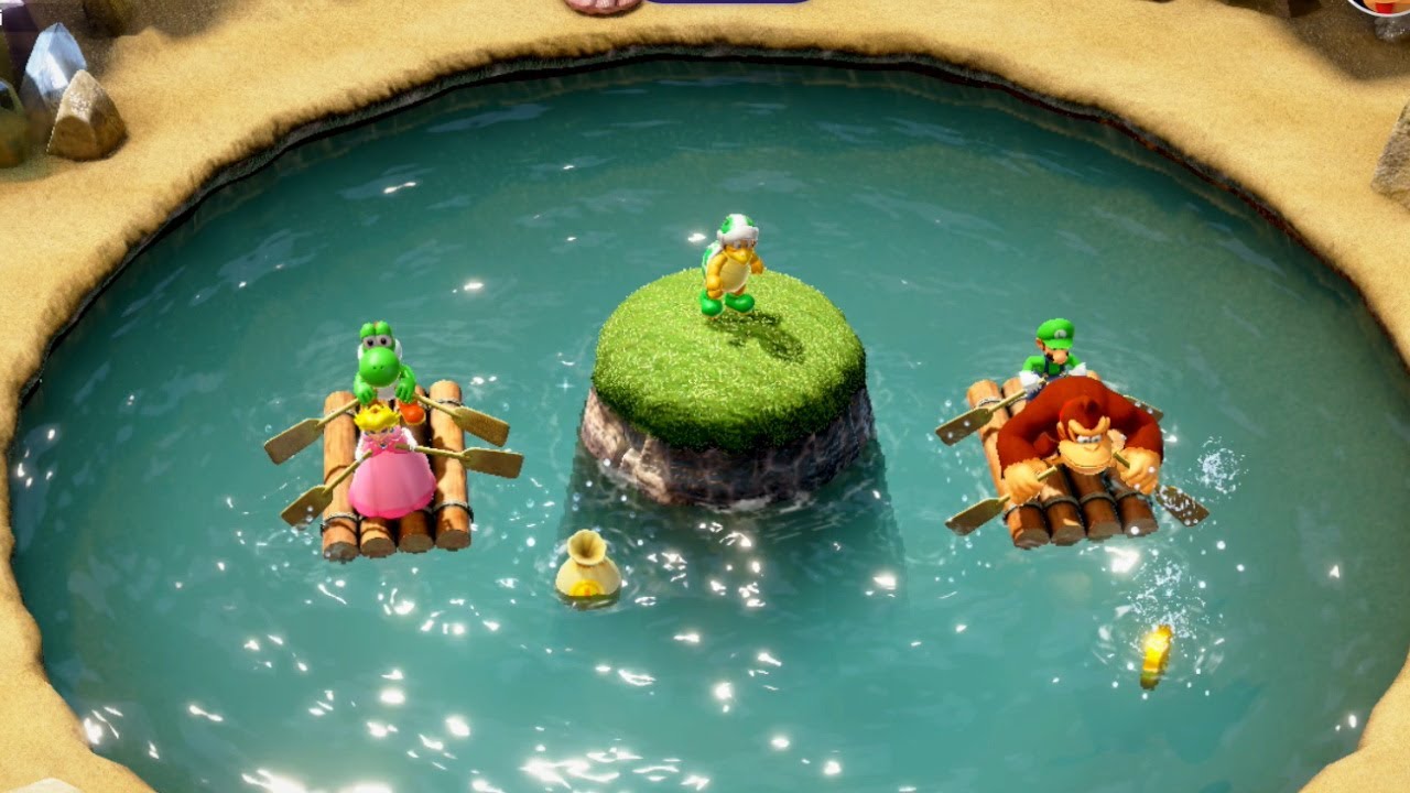 Mario Party Superstars - Puddle Paddle - YouTube