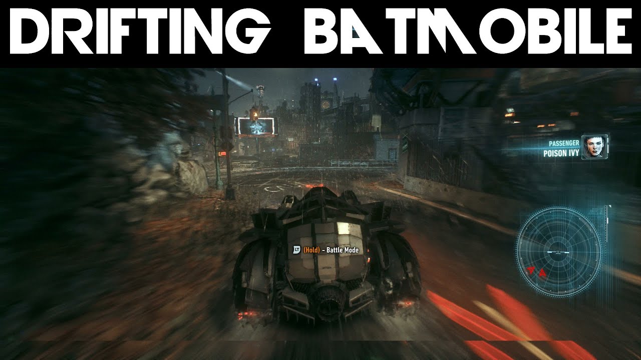 Batman Arkham Knight | DRIFTING THE BATMOBILE - YouTube
