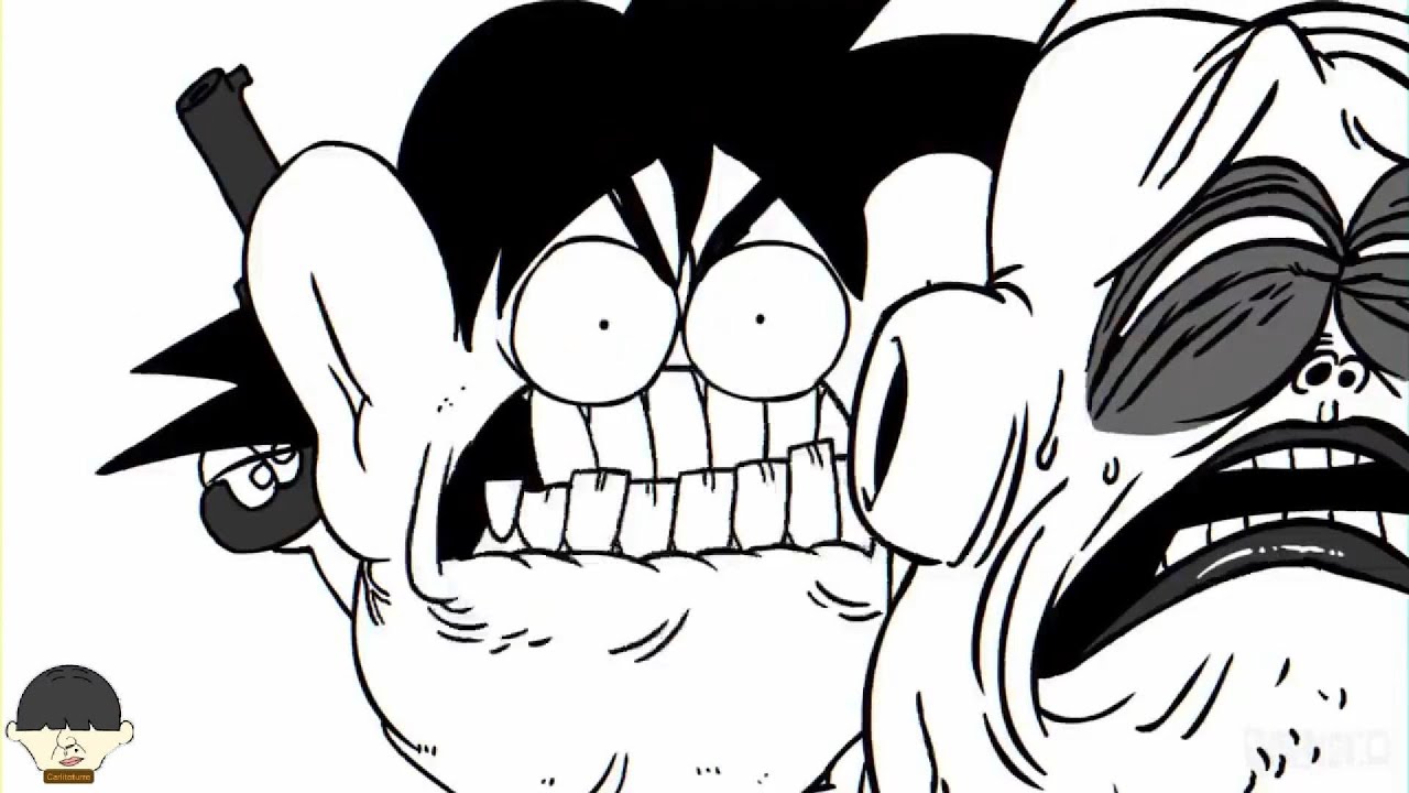 Goku vs Freezer Batalla Completa Español Latino Animacion Fumada 🤣 ...