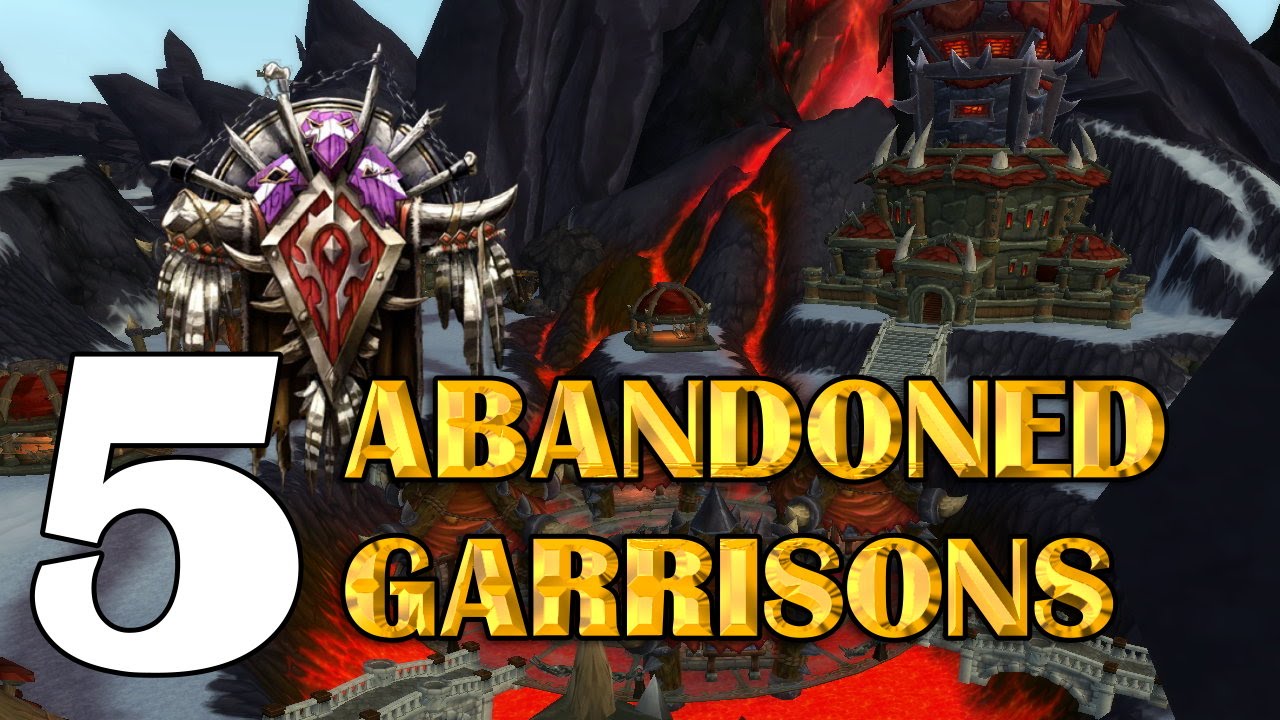 5 Abandoned Horde Garrison Designs - YouTube