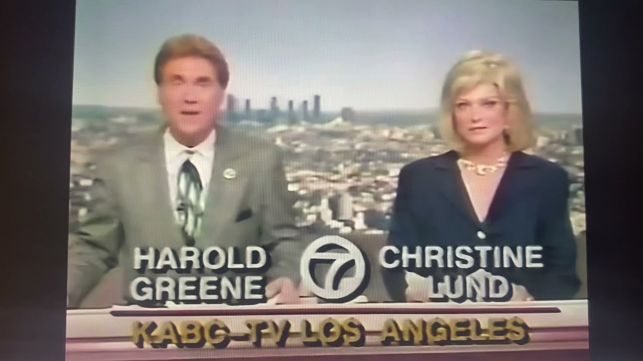 KABC 7 Eyewitness News at 4pm open July 9, 1991 - YouTube
