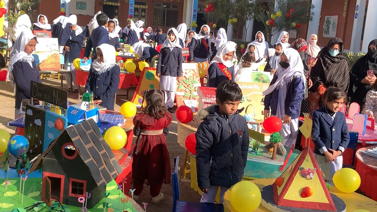 Mufti mahmod school & college d i khan | سکول کے بچوں نے سائنسی ماڈلز ...