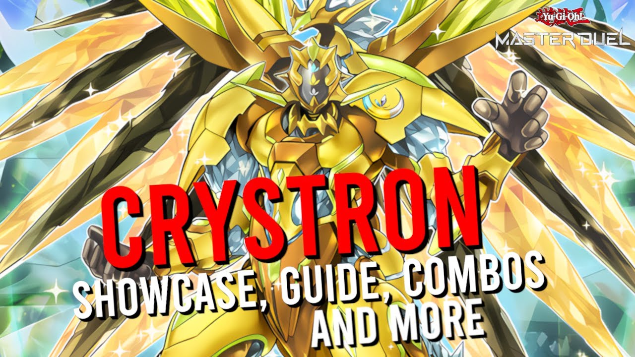 SHOWCASE, GUIDE & COMBOS to CRYSTRON in MASTER DUEL! - YouTube