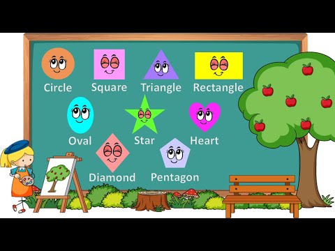 Learn Shapes | Names of Shapes | Geometric Shapes | Kids | Pom Pom ...