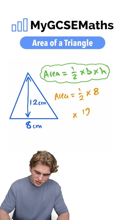 Find the Area of a Triangle given the Base and the Height | GCSE Maths 2023 - YouTube