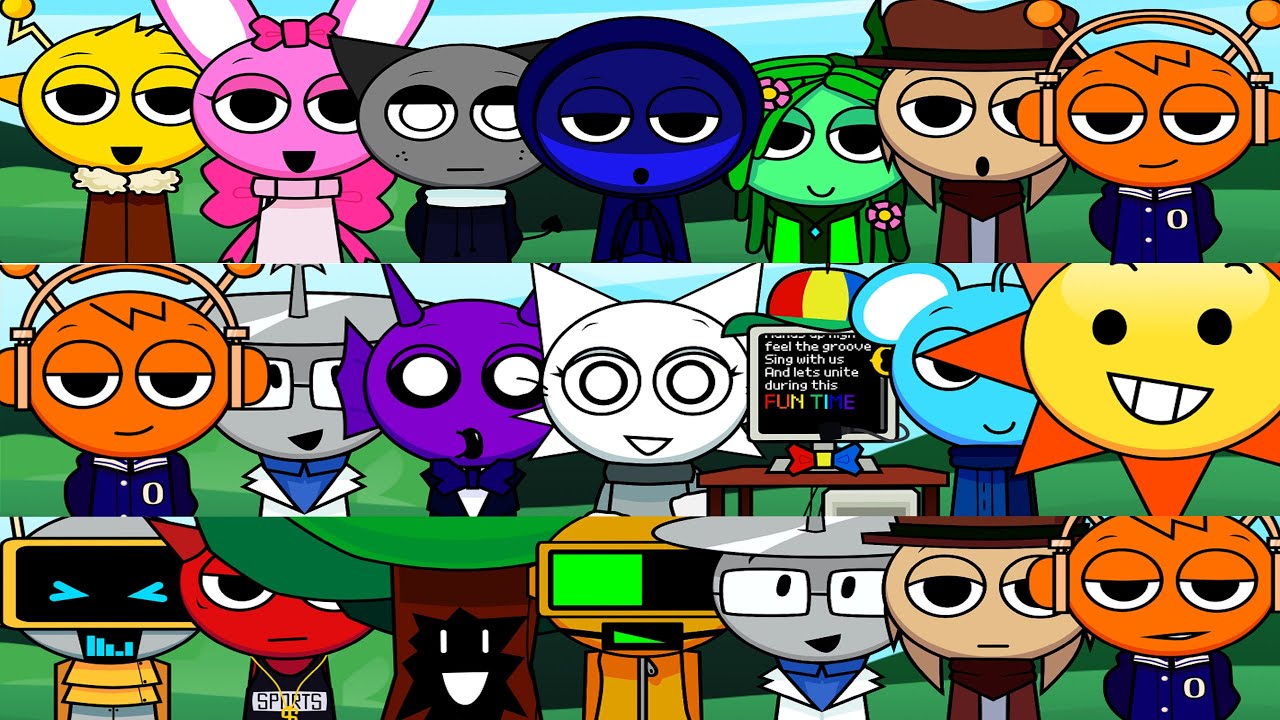 Sprunki ParodyBox All Characters (New Mod) | Best Beats and Characters ...