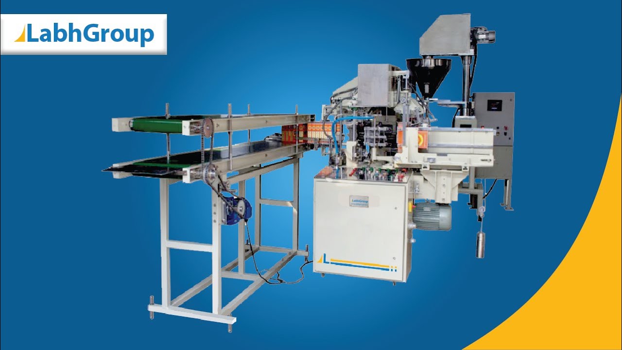 Lined ceka carton box filling packing machine 2020 - YouTube