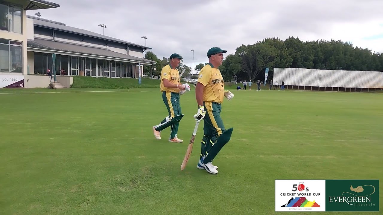 Over-50s Cricket World Cup | Day 8 Highlights | South Africa vs New ...