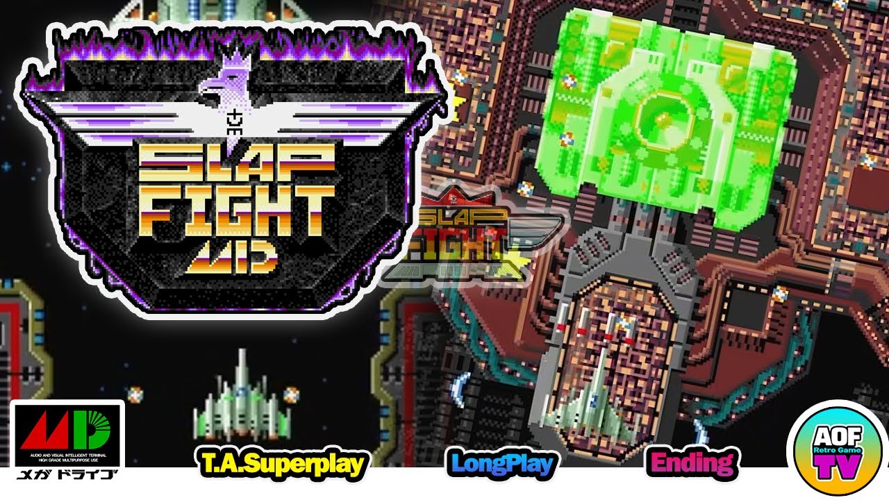 【GENESIS】 Slap Fight MD (Special Mode) TAS / Hardest JPN No.0121 - YouTube