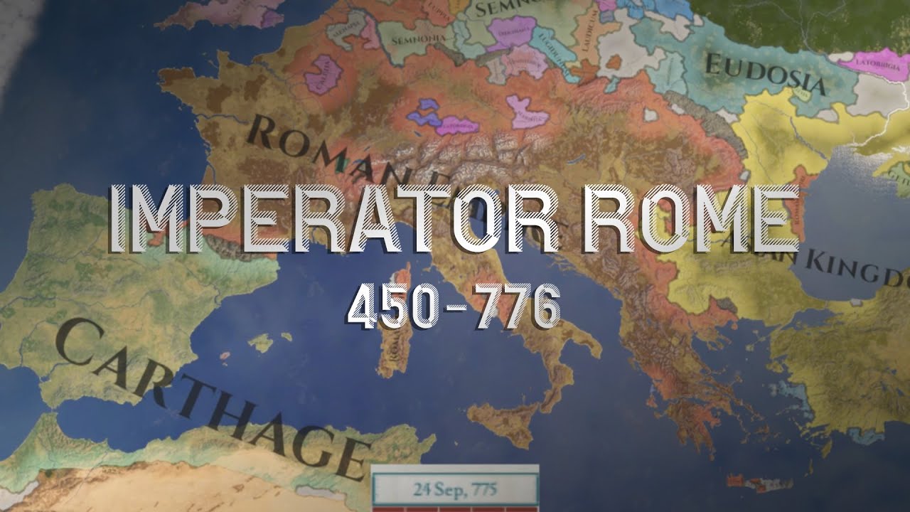 Imperator Rome [All DLC] AI Only Timelapse - YouTube