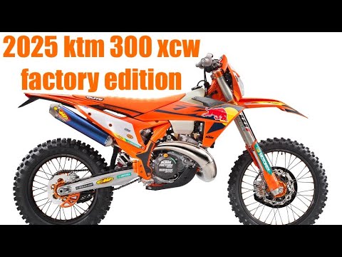 2025 KTM 300 xcw FACTORY EDITION - YouTube