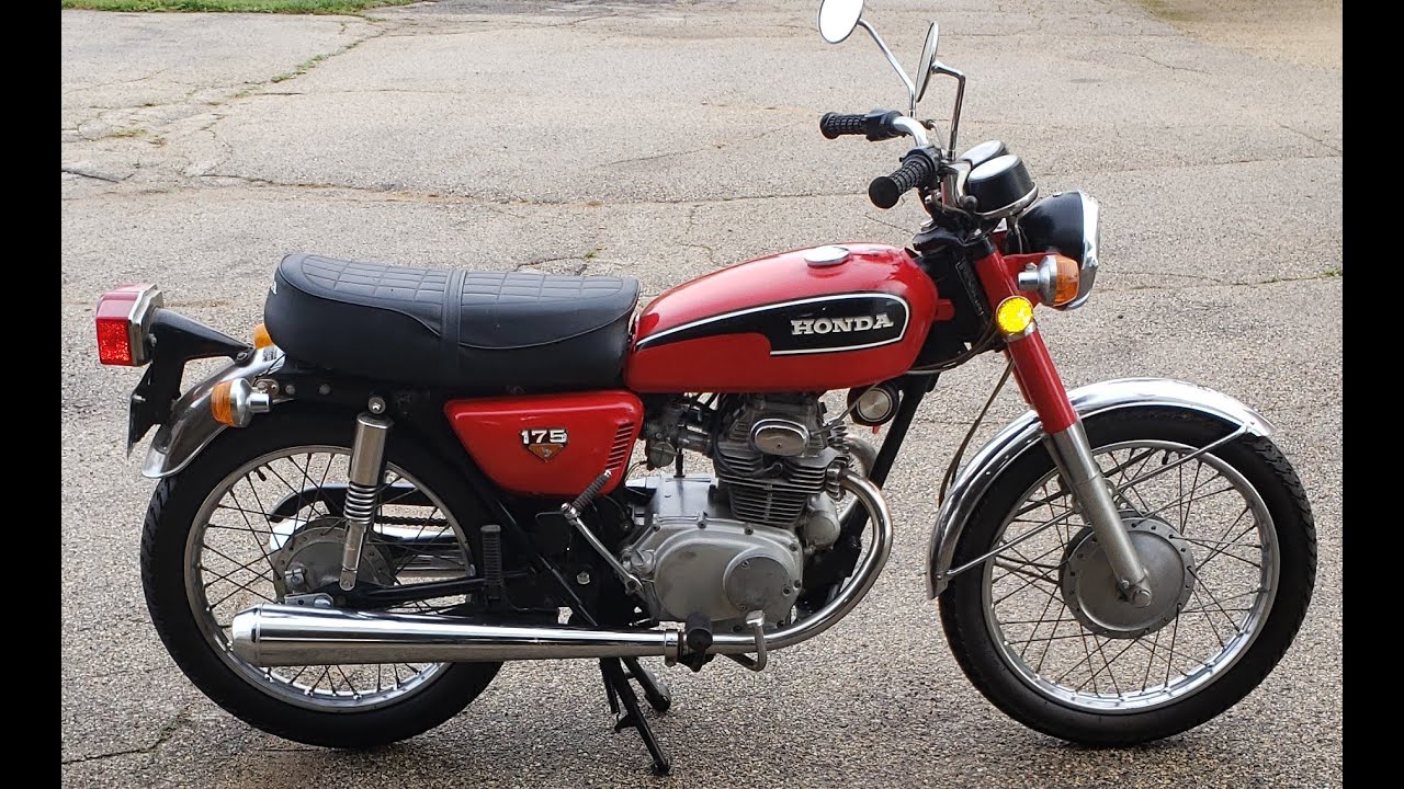 HONDA CB175 Super Sport 1973 - YouTube