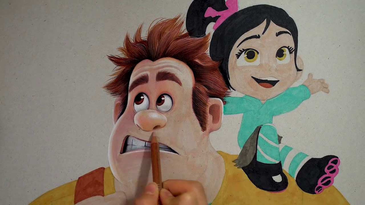 Drawing Ralph2, Ralph Breaks the InternetDrawing Hands - YouTube