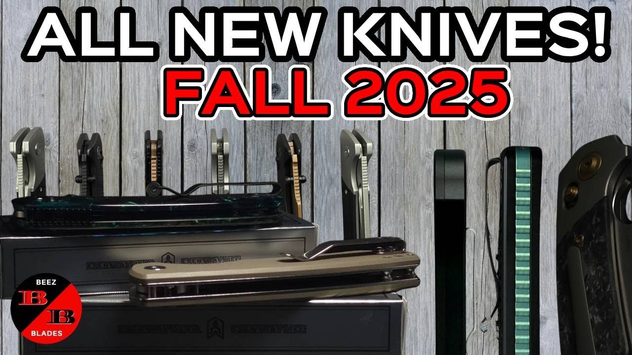 NEW KNIFE RELEASES FOR FALL 2025! From DANGEROUS To EDC! - YouTube