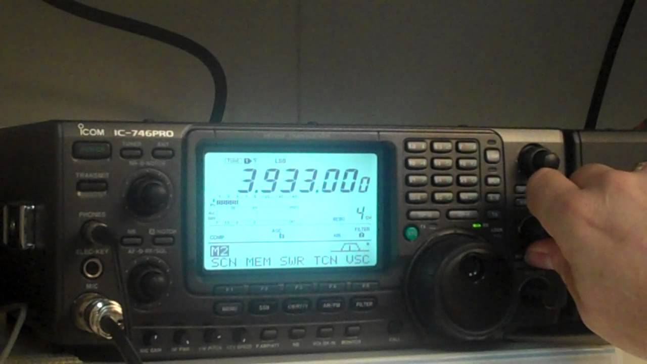 IC 746 Pro Training Section 4 Changing Operating Modes - YouTube