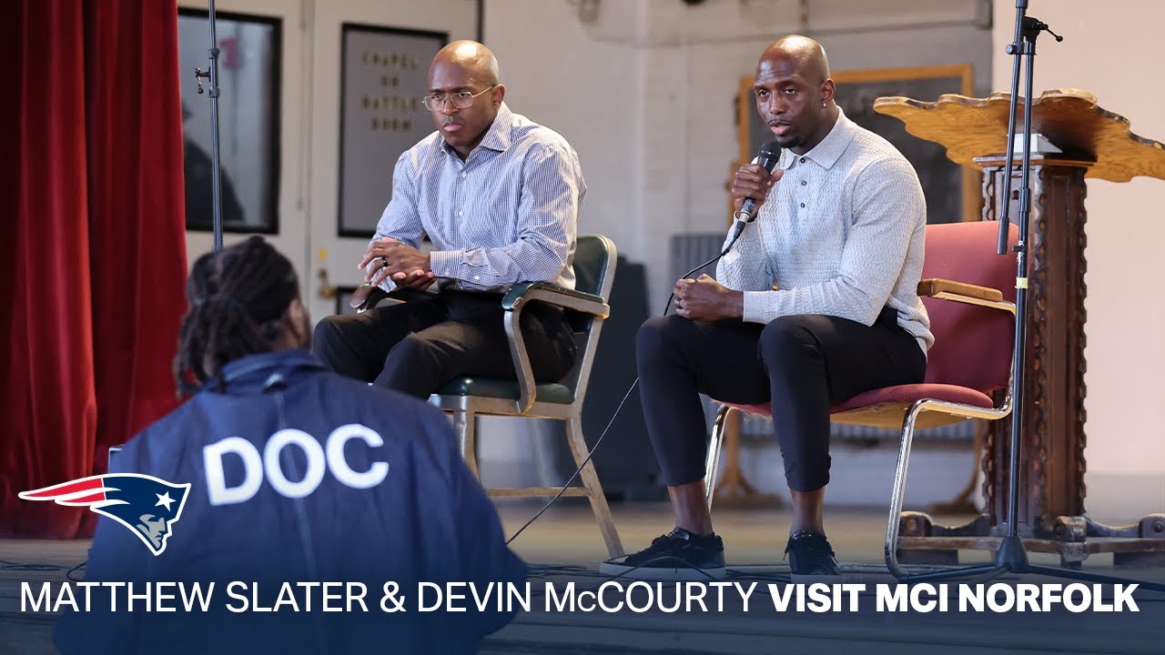 Matthew Slater & Devin McCourty Meet with the African American Cultural ...