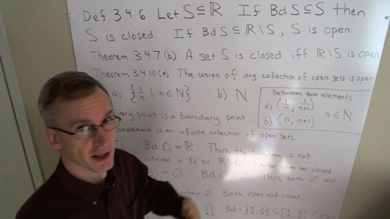Steven Lay Analysis Section 3.4 Exercise 5 - YouTube