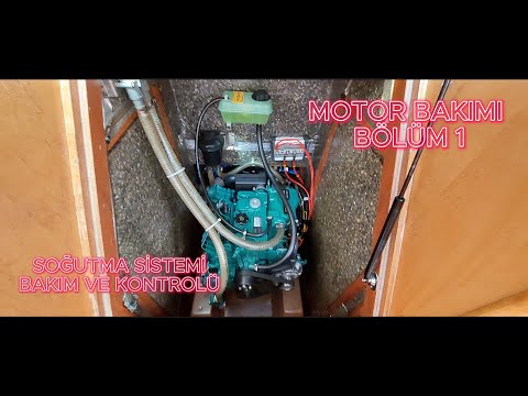 TEKNEDE MOTOR BAKIMI PART 1/DENİZ SUYU SİSTEMİ BAKIMI VOLVO PENTA