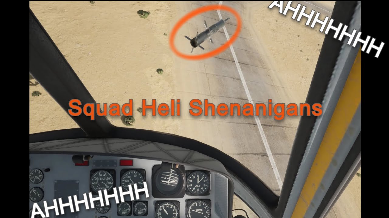 Squad Heli Shenanigans - YouTube
