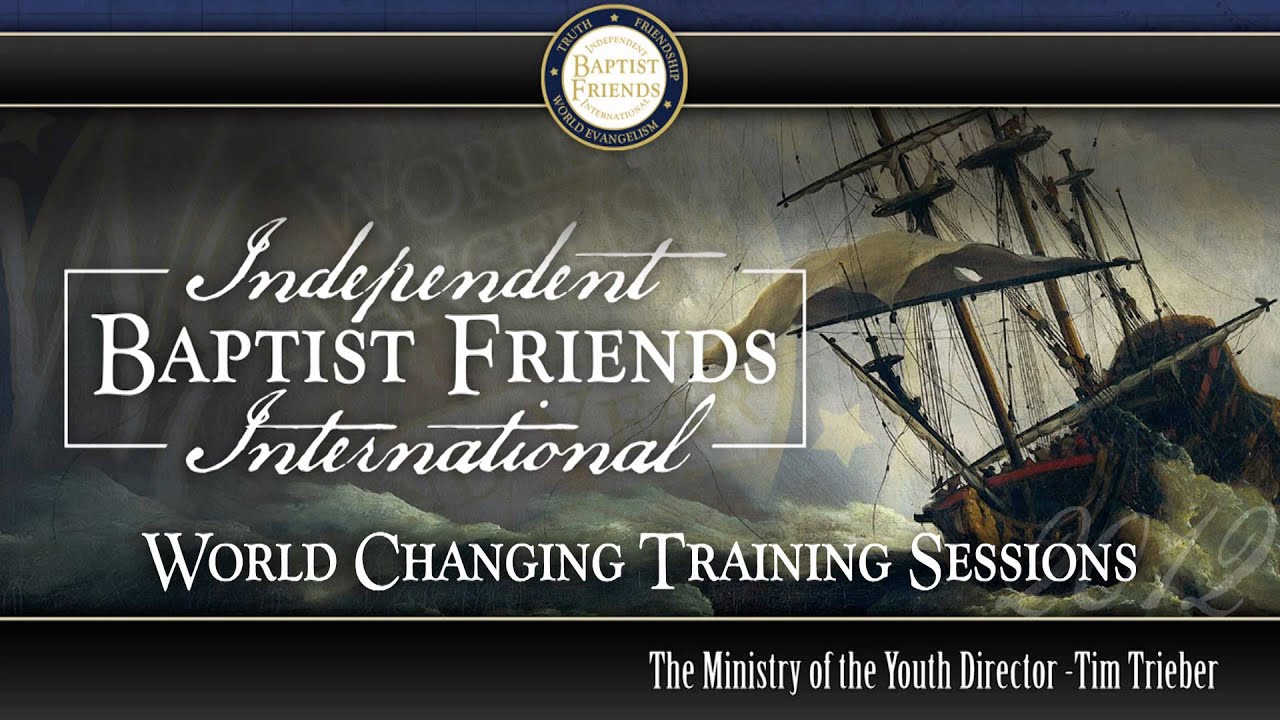 The Ministry of the Youth Director - Tim Trieber - YouTube