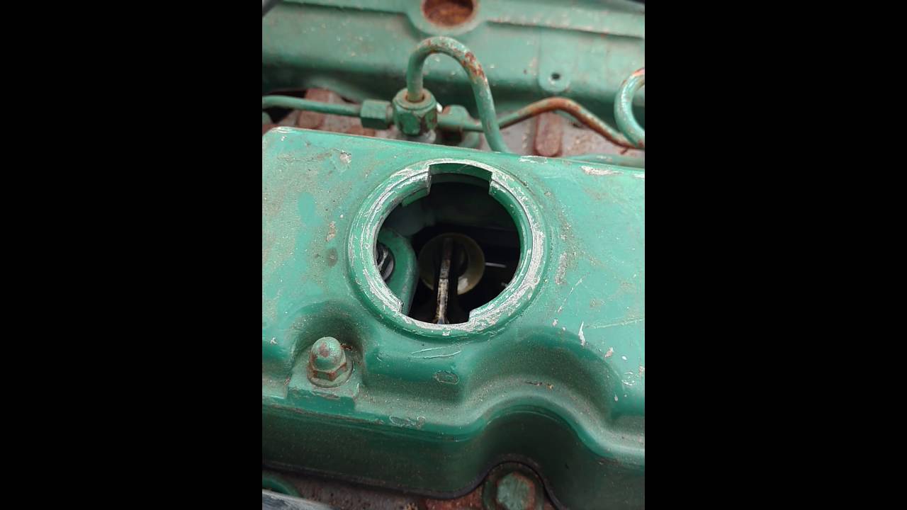 Volvo AD41P-A/TAMD41 no blow-by - YouTube