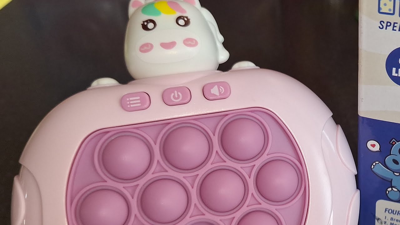 Let's Play Fast Push Pop Game - YouTube