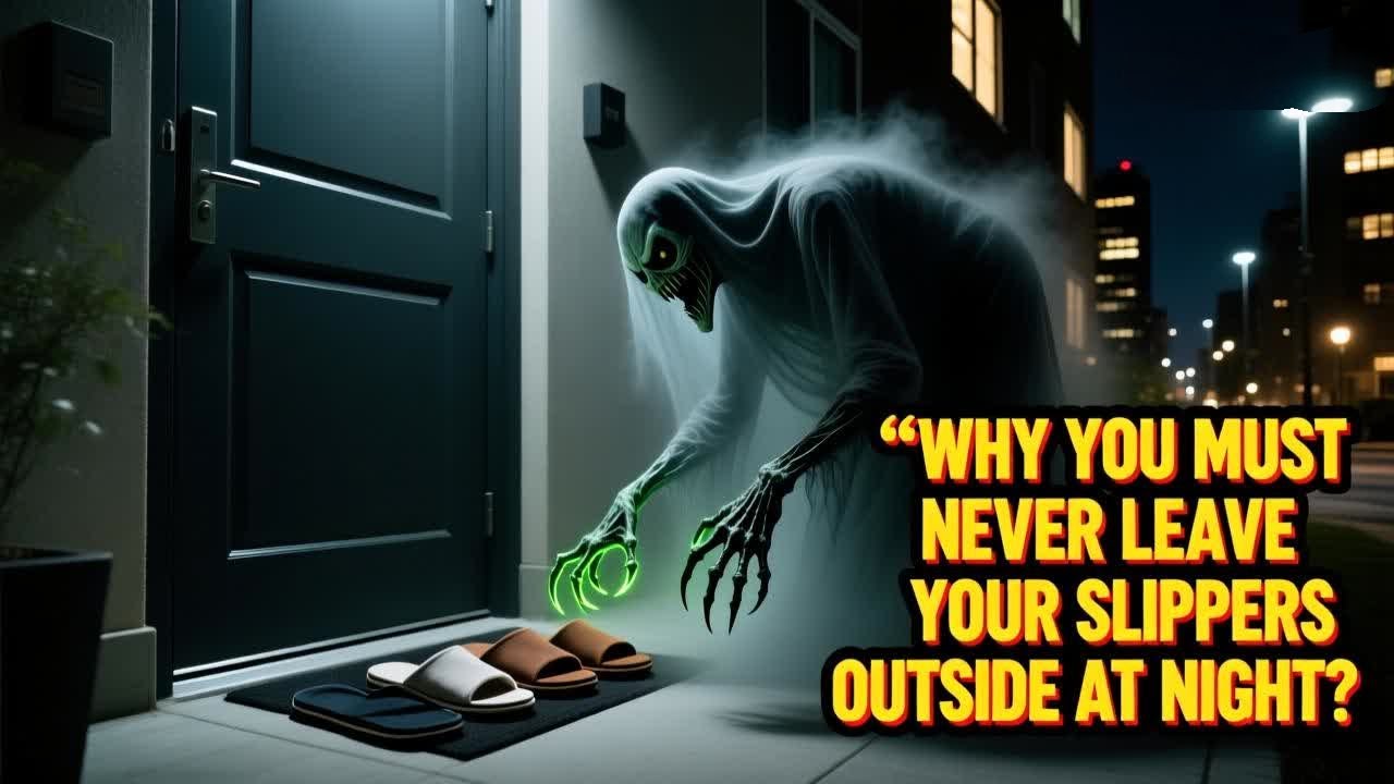 WHY YOU MUST NEVER LEAVE YOUR SLIPPERS OUTSIDE AT NIGHT - YouTube