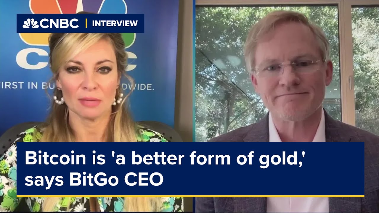 Bitcoin is 'a better form of gold,' says BitGo CEO - YouTube