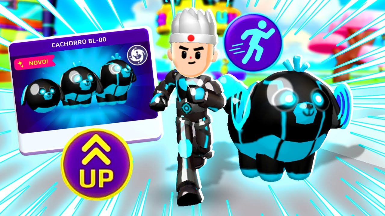 USEI A NOVA ARMADURA NEON PARA UPAR O NOVO CÃO NEON DENTRO DO PK XD ...