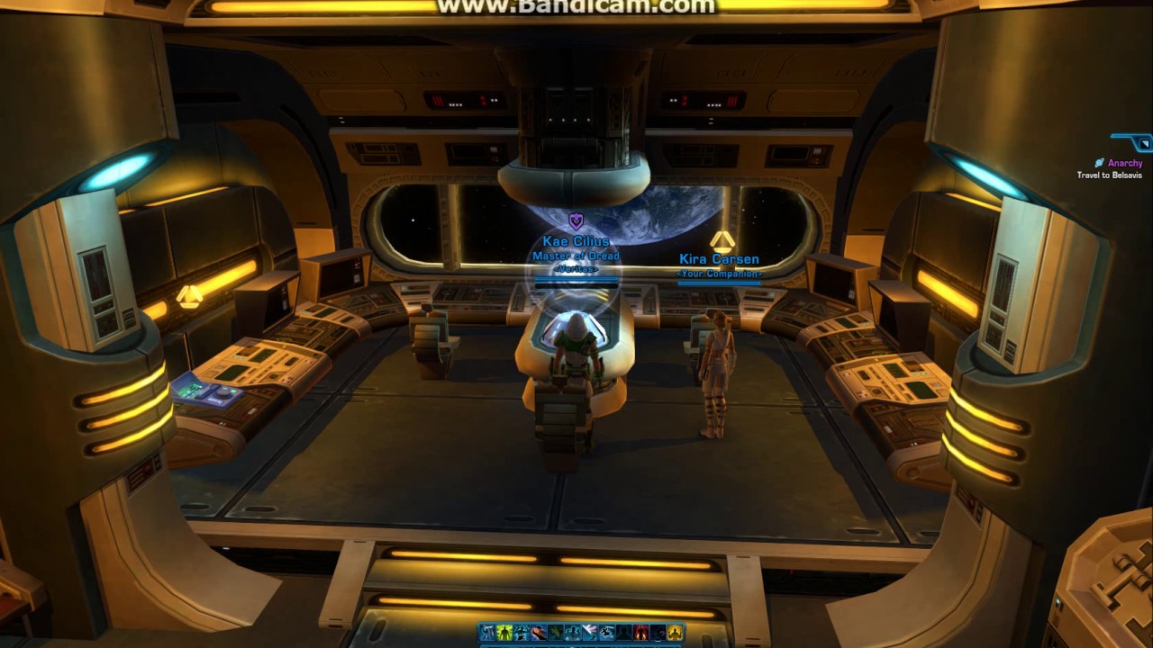 SWTOR: NEW GALAXY MAP DEFAULT TO SECTION X ON BELSAVIS - YouTube