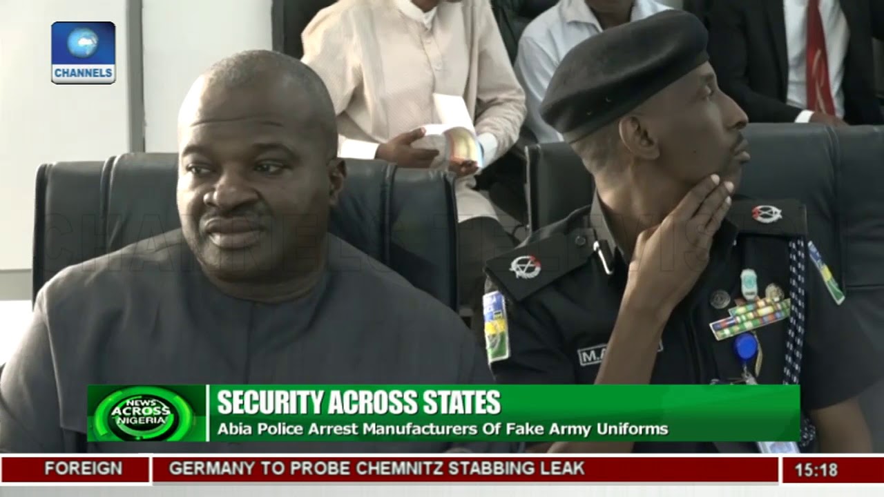 Police Arrest Manufacturers Of Fake Army Uniforms - YouTube