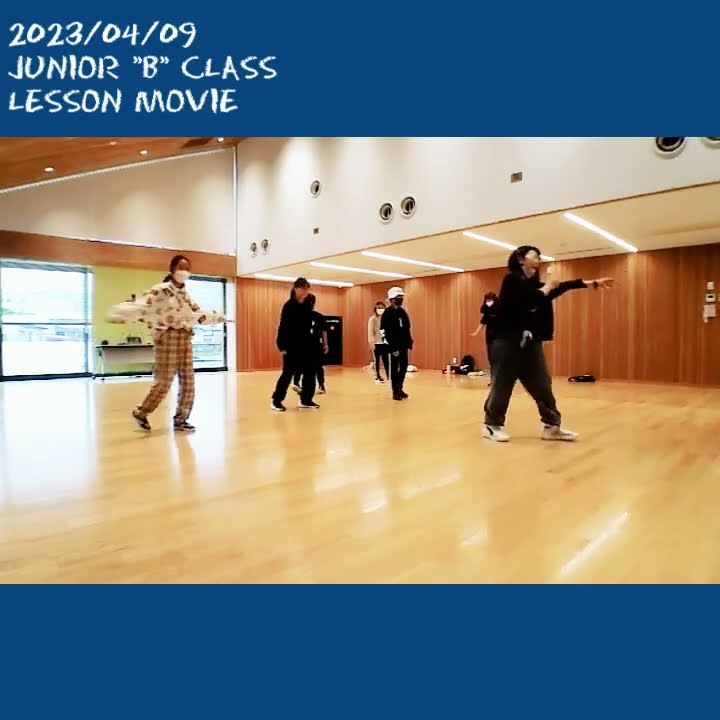 LESSON MOVIE for JUNIOR "B" CLASS★A·ta·GO!!ダンス教室@笠間市地域交流センターいわま - YouTube