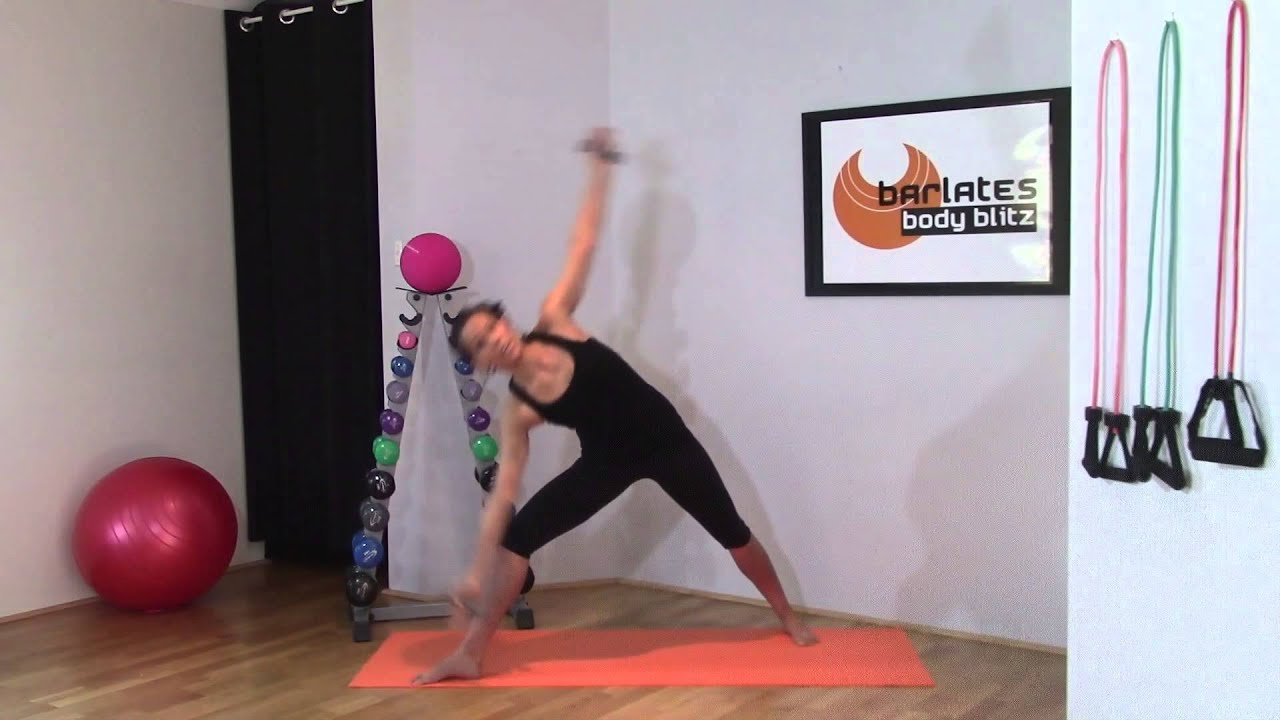 Yoga Fusion Workout Barlates Body Blitz Yoga Sculpt With Weights Youtube