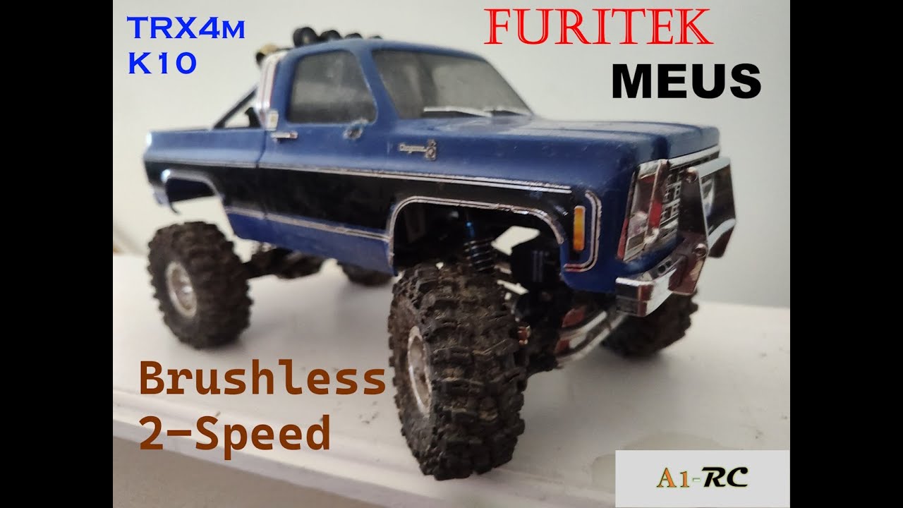 TRX4M Brushless 2 Speed (Furitek/Meus) - YouTube
